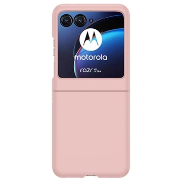 MOTOROLA RAZR 40 ULTRA PLASTIČNA ZAŠTITNA MASKA - ROZE