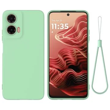 MOTOROLA MOTO G35 MASKA OD TEČNOG SILIKONA - ZELENA