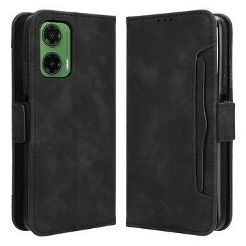 MOTOROLA MOTO G35 CARDHOLDER WALLET CASE - BLACK
