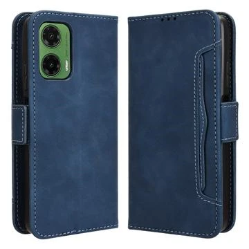 MOTOROLA MOTO G35 CARDHOLDER WALLET CASE - BLUE