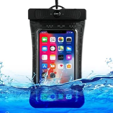 CHECKERED PATTERN IPX8 UNIVERSAL WATERPROOF CASE - 6.8"