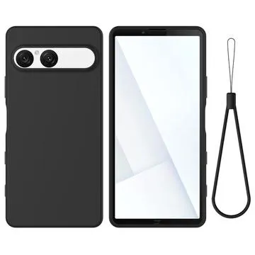SONY XPERIA 10 VII LIQUID SILICONE CASE WITH HAND STRAP