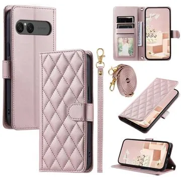 SONY XPERIA 10 VII LUXURY QUILTED WALLET CASE