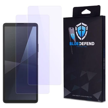SONY XPERIA 10 VI BLUEDEFEND ANTI-BLUE LIGHT TEMPERED GLASS SCREEN PROTECTOR - 2 PCS.