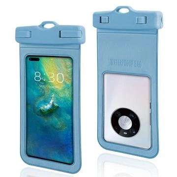 TEXTURED IPX8 WATERPROOF CASE W. STRAP - 7"