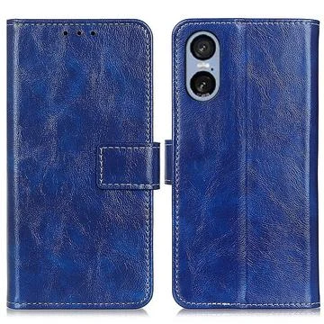 SONY XPERIA 5 VI WALLET CASE WITH MAGNETIC CLOSURE - DARK BLUE