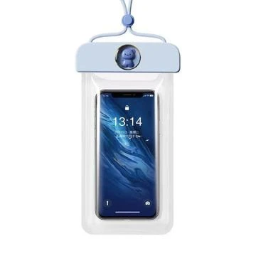 CUTE BEAR SMARTPHONE WATERPROOF CASE - 7.2" - BLUE