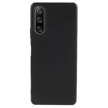 ANTI-FINGERPRINT MAT SONY XPERIA 10 IV TPU ZAŠTITNA MASKA - CRNA