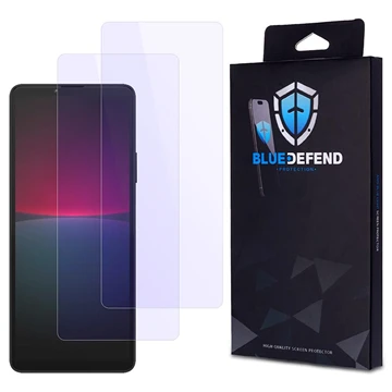 SONY XPERIA 10 IV BLUEDEFEND ANTI-BLUE LIGHT TEMPERED GLASS SCREEN PROTECTOR - 2 PCS.