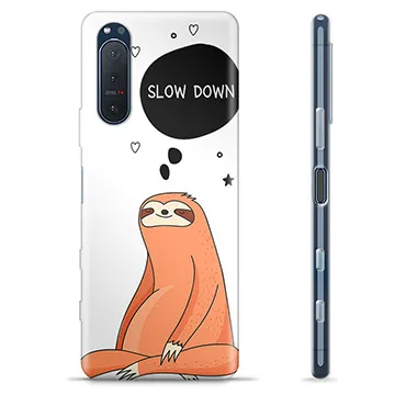 SONY XPERIA 5 II TPU MASKA - SLOW DOWN