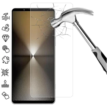 SONY XPERIA 1 VII TEMPERED GLASS SCREEN PROTECTOR - 9H - CASE FRIENDLY - TRANSPARENT