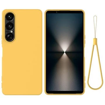 SONY XPERIA 1 VII LIQUID SILICONE CASE WITH HAND STRAP