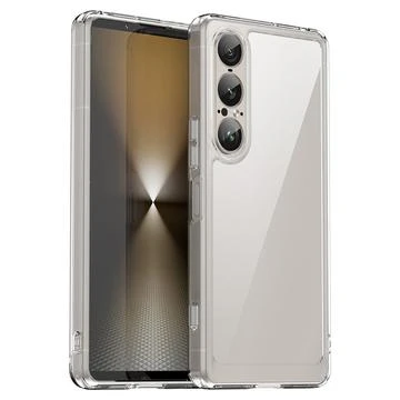 SONY XPERIA 1 VII ANTI-SHOCK HYBRID CASE - TRANSPARENT