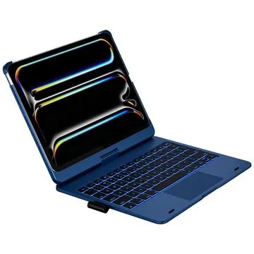 IPAD PRO 11 2024/2025 TYPECASE FLEXBOOK TOUCH KEYBOARD CASE - US LAYOUT - BLUE