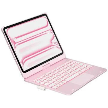 IPAD PRO 11 2024/2025 TYPECASE FLEXBOOK TOUCH KEYBOARD CASE - US LAYOUT - LIGHT PINK