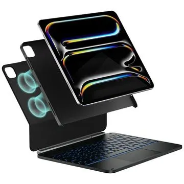 IPAD PRO 13 2024/2025 TYPECASE EDGE+ KEYBOARD CASE WITH TOUCHPAD - US LAYOUT - CARBON FIBER