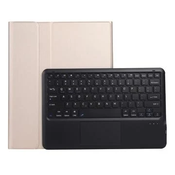 IPAD PRO 13 2024/2025 FUTROLA SA BLUETOOTH TASTATUROM - ZLATNA