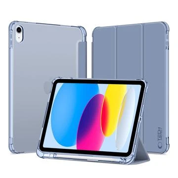 IPAD 2022/2025 TECH-PROTECT SMARTCASE PEN HYBRID TRI-FOLD FOLIO CASE - CRYSTAL BLUE