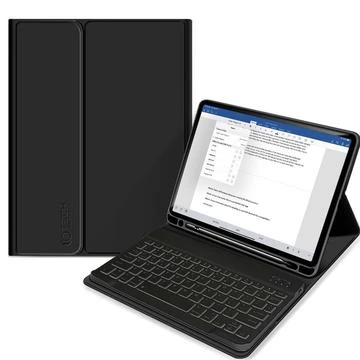 IPAD AIR 11 2024/2025/2026/AIR 2020/2022 TECH-PROTECT SMARTCASE PEN BLUETOOTH KEYBOARD CASE - BLACK
