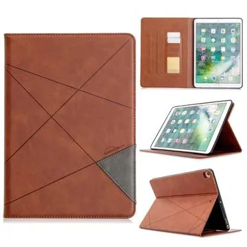 IPAD PRO 10.5/AIR (2019)/IPAD 10.2 2019/2020/2021 METRIC SMART FLIP CASE - BROWN