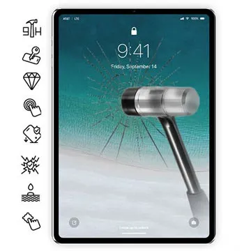 IPAD PRO 12.9 2018/2020 ZAŠTITNO KALJENO STAKLO - 9H, 0.3MM - PROVIDNO