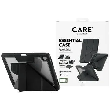IPAD AIR 11 2024/2025/2026 PANZERGLASS CARE ESSENTIAL CASE - BLACK