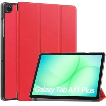 SAMSUNG GALAXY TAB A11+ TRI-FOLD SERIES SMART FOLIO CASE - RED
