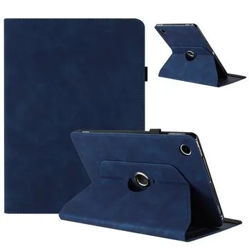 SAMSUNG GALAXY TAB A11+/A9+ 360 ROTARY SMART CASE WITH CARD SLOTS - DARK BLUE