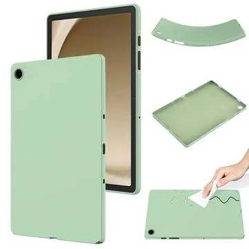 SAMSUNG GALAXY TAB A9+/A11+ LIQUID SILICONE CASE - GREEN