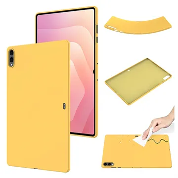SAMSUNG GALAXY TAB S11 ULTRA LIQUID SILICONE CASE - YELLOW