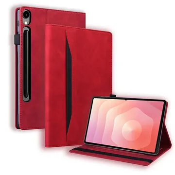 SAMSUNG GALAXY TAB S11 ULTRA BUSINESS STYLE FOLIO CASE - RED