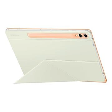 SAMSUNG GALAXY TAB S9+/S9 FE+ SMART BOOK COVER EF-BX810POEGWW (OPEN BOX - EXCELLENT) - ORANGE / WHITE