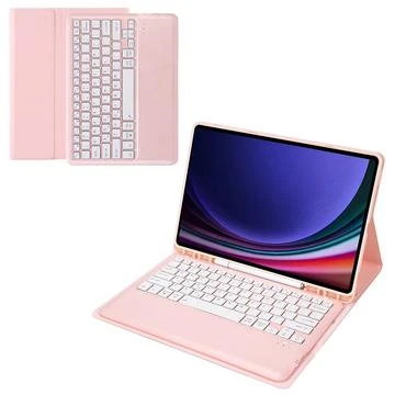 SAMSUNG GALAXY TAB S9+ BLUETOOTH KEYBOARD CASE (OPEN BOX - BULK) - PINK