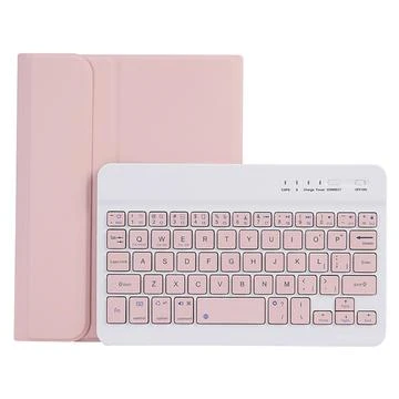 SAMSUNG GALAXY TAB A9 BLUETOOTH KEYBOARD CASE (OPEN BOX - BULK SATISFACTORY) - PINK