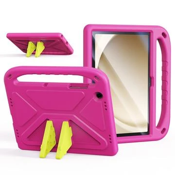 SAMSUNG GALAXY TAB A9+/A11+ DUX DUCIS PUFF KIDS EVA SHOCKPROOF CASE WITH KICKSTAND - PINK