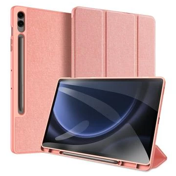 SAMSUNG GALAXY TAB S9 FE+ DUX DUCIS DOMO TRI-FOLD SMART FOLIO FUTROLA - ROZE