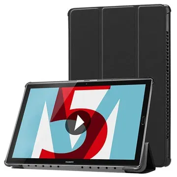 HUAWEI MEDIAPAD M5 10/M5 10 (PRO) TRI-FOLD ZAŠTITNA FUTROLA - CRNA