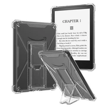 AMAZON KINDLE PAPERWHITE 5 (2021) SHOCKPROOF TPU CASE WITH KICKSTAND - CLEAR