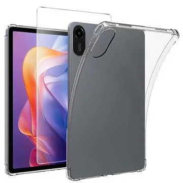 XIAOMI REDMI PAD 2 SAII 2-IN-1 TPU CASE & TEMPERED GLASS SCREEN PROTECTOR