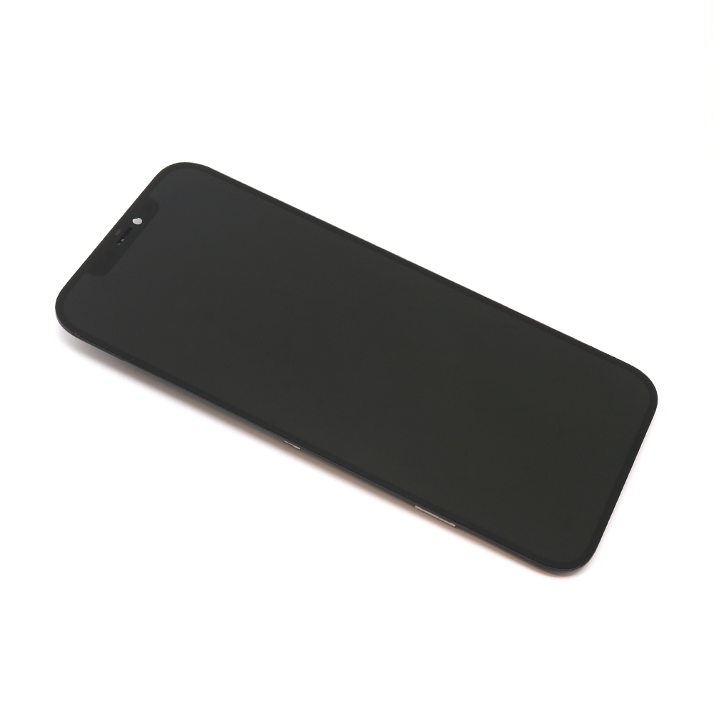 LCD displej (ekran) - Iphone 12 Pro Max + Touch screen crni APLONG Soft OLED (MS)