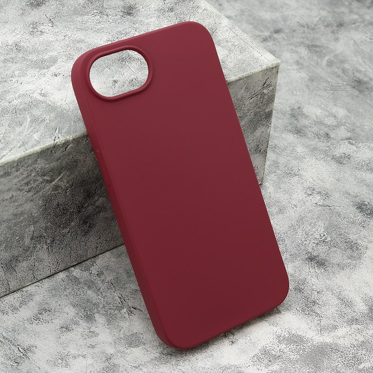 Zastitna maska (futrola) GENTLE COLOR - iPhone 16e/17e (6.1) bordo (MS)