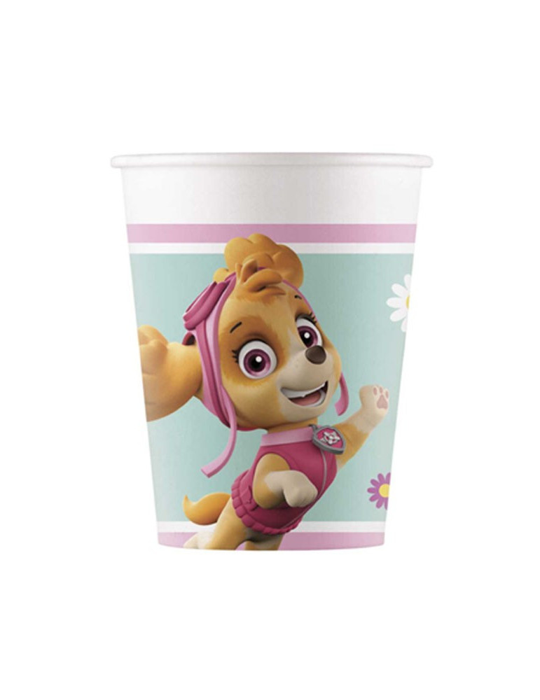Paw patrol pink kartonske čaše 1/8
