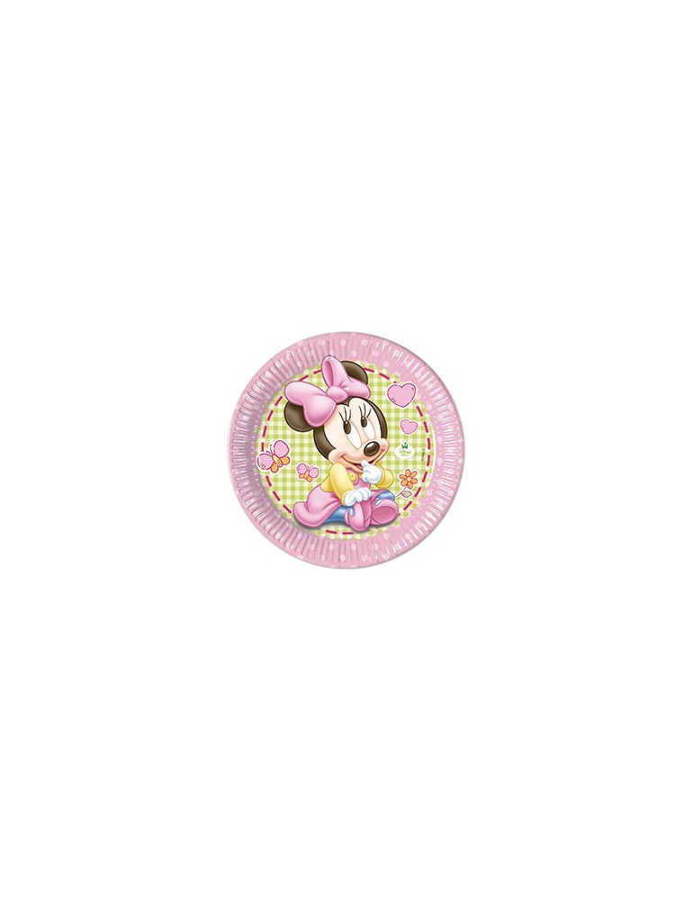 Tanjir kartonski 1/8 23 cm Disney Minnie Baby