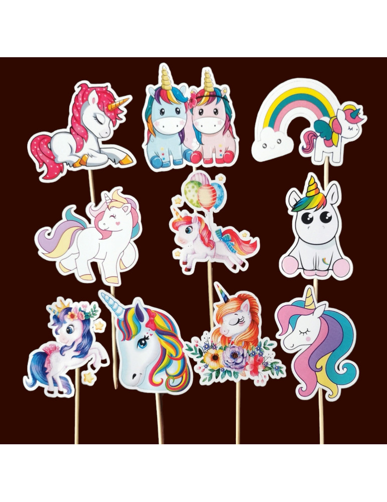 Toperi Unicorn - set 10 kom