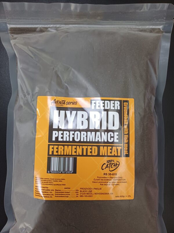 100% CATCH Aventa series feeder Hybrid performance fermented meat 800g