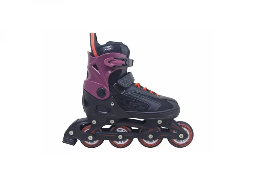 Roler pw126b-10 crno crvena alu xs(29-32) abec5 pu točkići