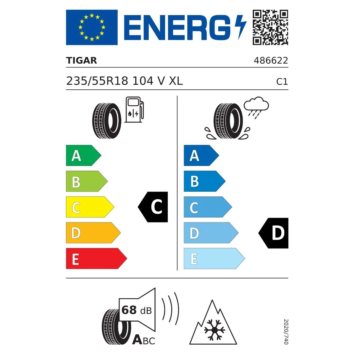 TIGAR 235/55X18 104V XL TL ALL SEASON SUV