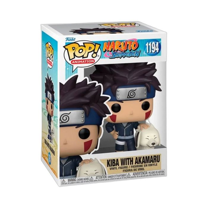 Figura Funko POP! Anime - Naruto Shippuden - Kiba With Akamaru