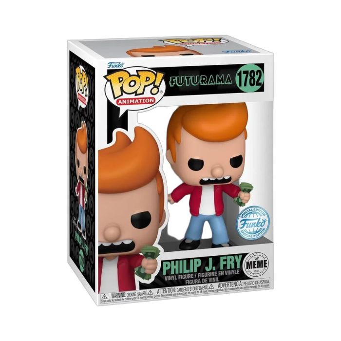 Figura Funko POP! Animation - Futurama - Philip J. Fry (take My Money Meme)