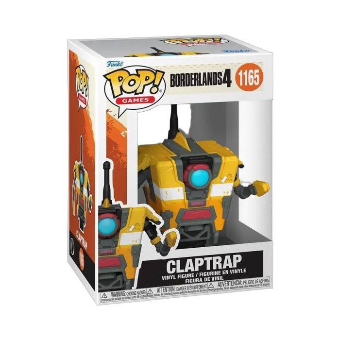 Figura Funko POP! Games - Borderlands 4 - Claptrap